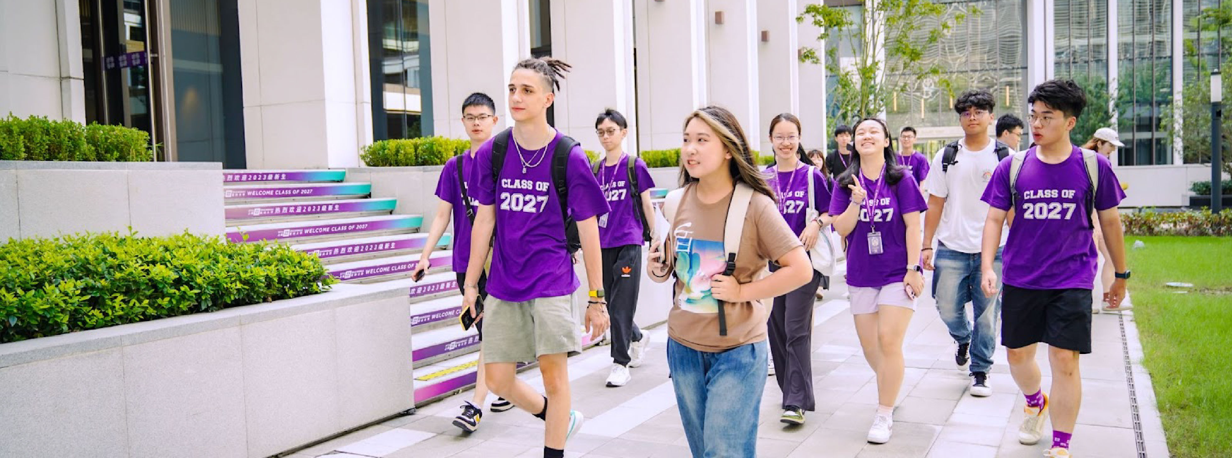 图说上纽开学季 | 在前滩新校园，我们这样迎接新生！ | 上海纽约大学